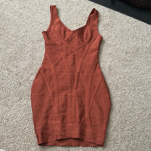 Dresses | Rust Orange Dress | Poshmark